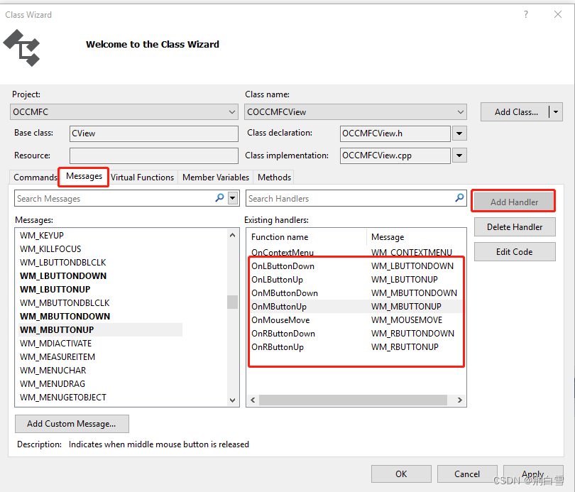 OCC模型在MFC中实现平移，旋转和缩放_mfc occ-CSDN博客