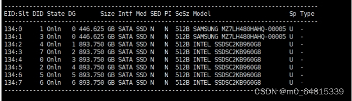 raid级别介绍，storcli64，sas3ircu系统下做raid工具使用。-CSDN博客