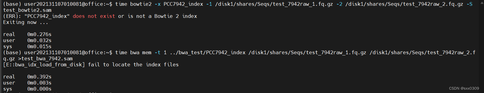 短序列比对软件——bwa和bowtie2软件_bwa软件-CSDN博客