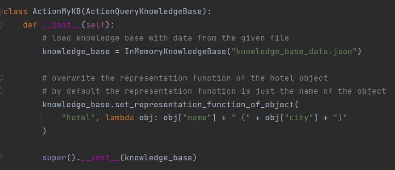Gavin老师Transformer直播课感悟 - 基于Transformer的Rasa 3.x 内核解密之Knowledge Base案例解析、工作机制及自定义详解(三十一 ...