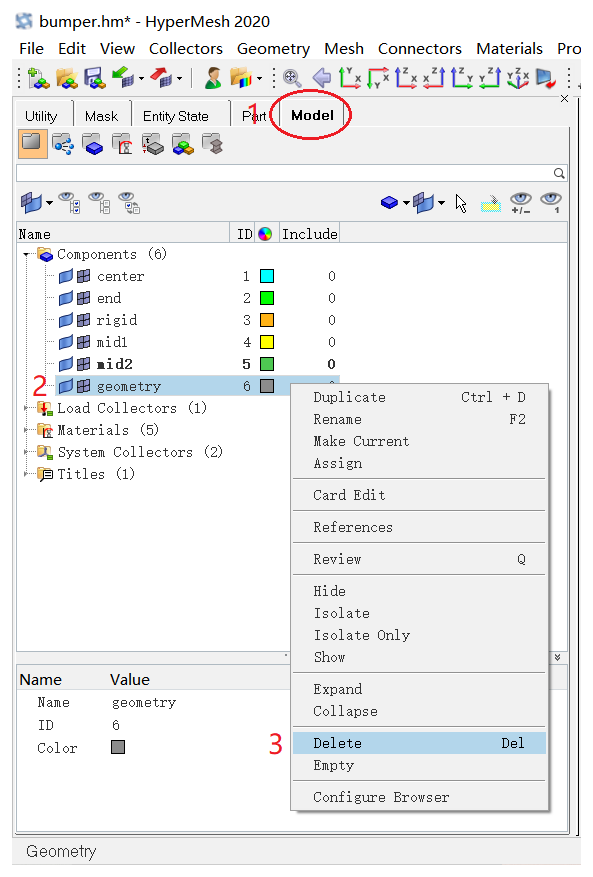 HyperMesh 实用教程（一）组件_hypermesh教程-CSDN博客