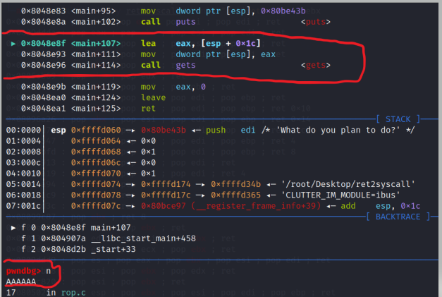 pwn练习1-ret2syscall（ROP-gadget）_ropgadget-CSDN博客