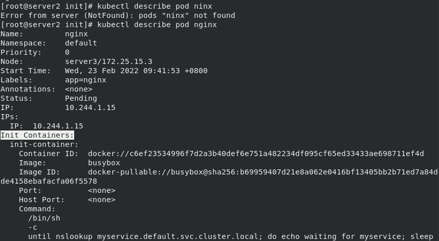 k8s --Pod生命周期（init容器、存活探针、就绪探针）、控制器_pod init nslookup-CSDN博客