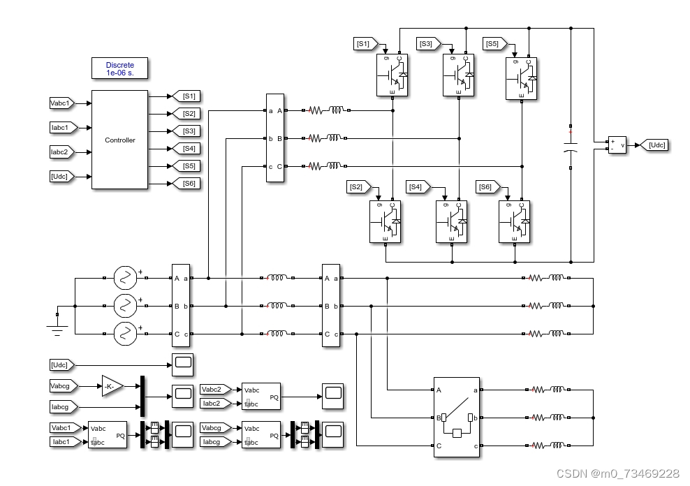无功补偿仿真，simulink无功补偿仿真，matlab无功补偿SVG仿真_单相电源无功补偿simulink-CSDN博客