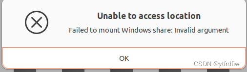ubuntu22.04无法访问windows共享文件_ubuntu无法连接win共享盘-CSDN博客