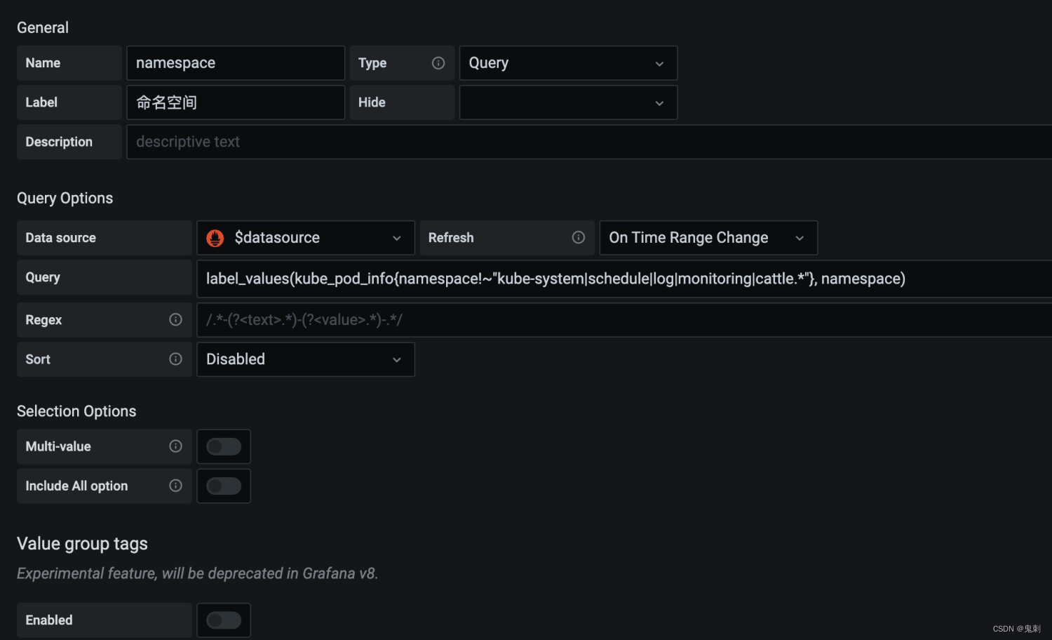 Grafana-配置prometheus k8s pod性能监控图_grafana监控pod资源层的模板-CSDN博客
