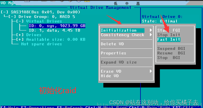 实战演练，使用硬raid卡制作“raid”阵列-CSDN博客