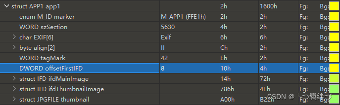 JPEG/JPG格式详解_jif 中 ifdmainimage-CSDN博客