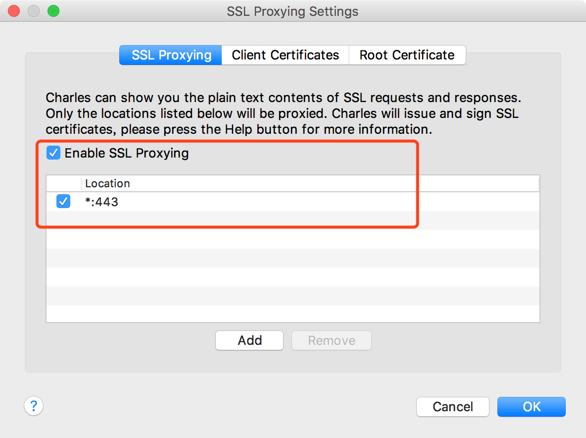 Charles 使用过程中遇到问题_ssl proxying not enabled for this host: enable in -CSDN博客