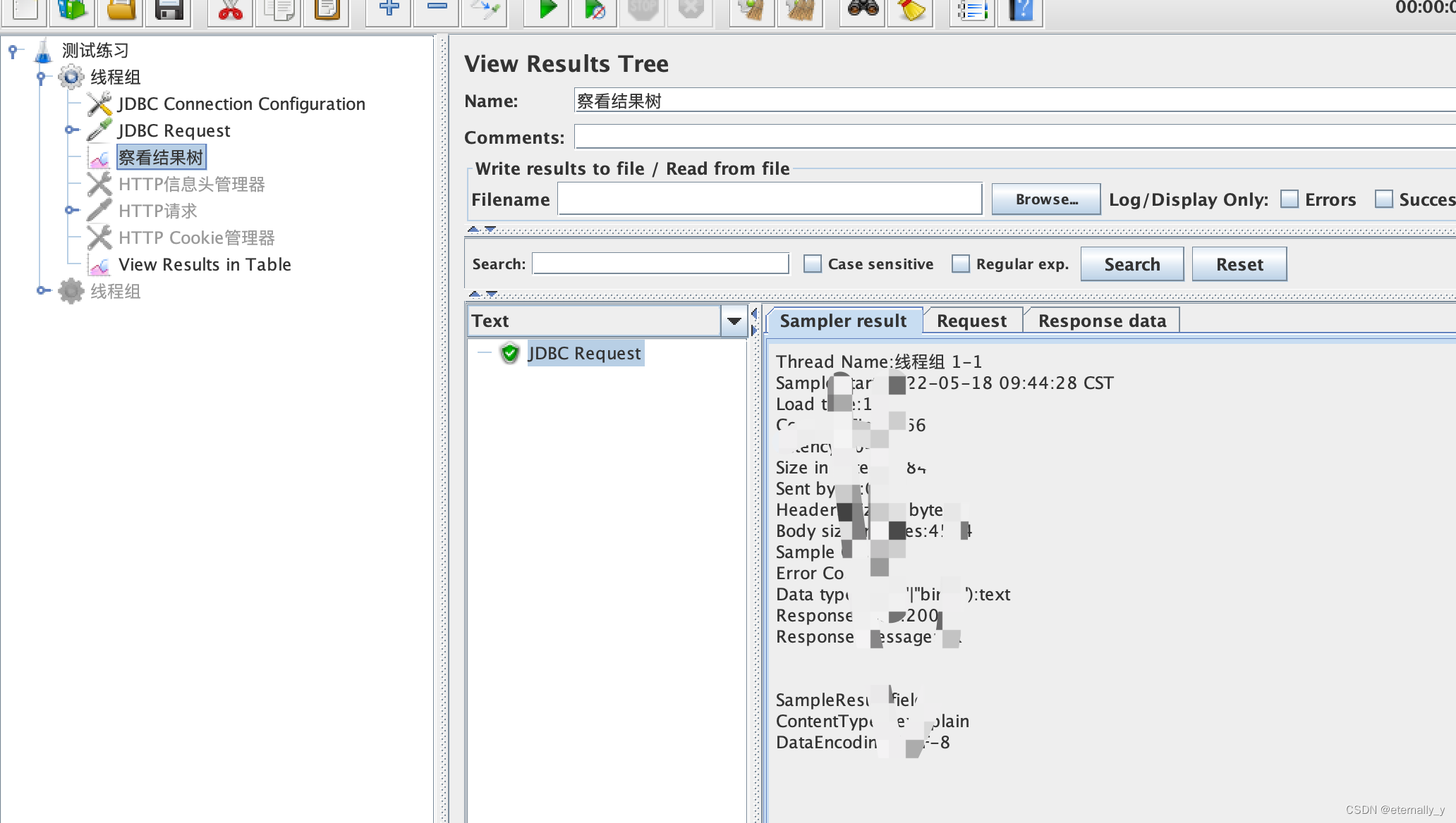 jmeter连接数据库报错Cannot create PoolableConnectionFactory_response message:java.sql.sqlexception ...