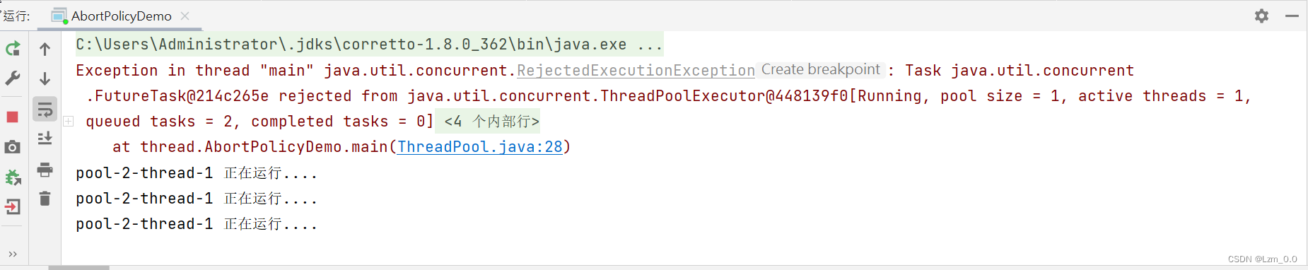 线程池的执行流程和拒绝策略_callerrunspolicy-CSDN博客