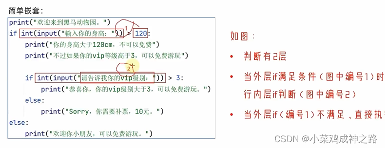 Python从入门到精通第三章——3 Ifelifelse和嵌套语句elif语句中再增加判断语句怎么加 Csdn博客