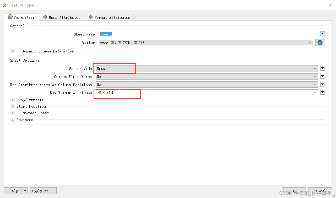 使用fme对excel表格进行更新修改_fme写入excel数据时写到模板文件指定位置-CSDN博客