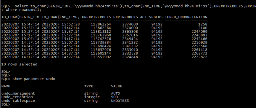 Oracle undo使用率过高问题处理_undo表空间使用过高-CSDN博客