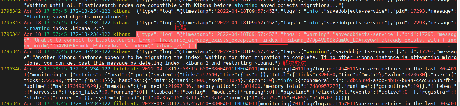 解决kibana启动的时候，Kibana server is not ready yet-CSDN博客