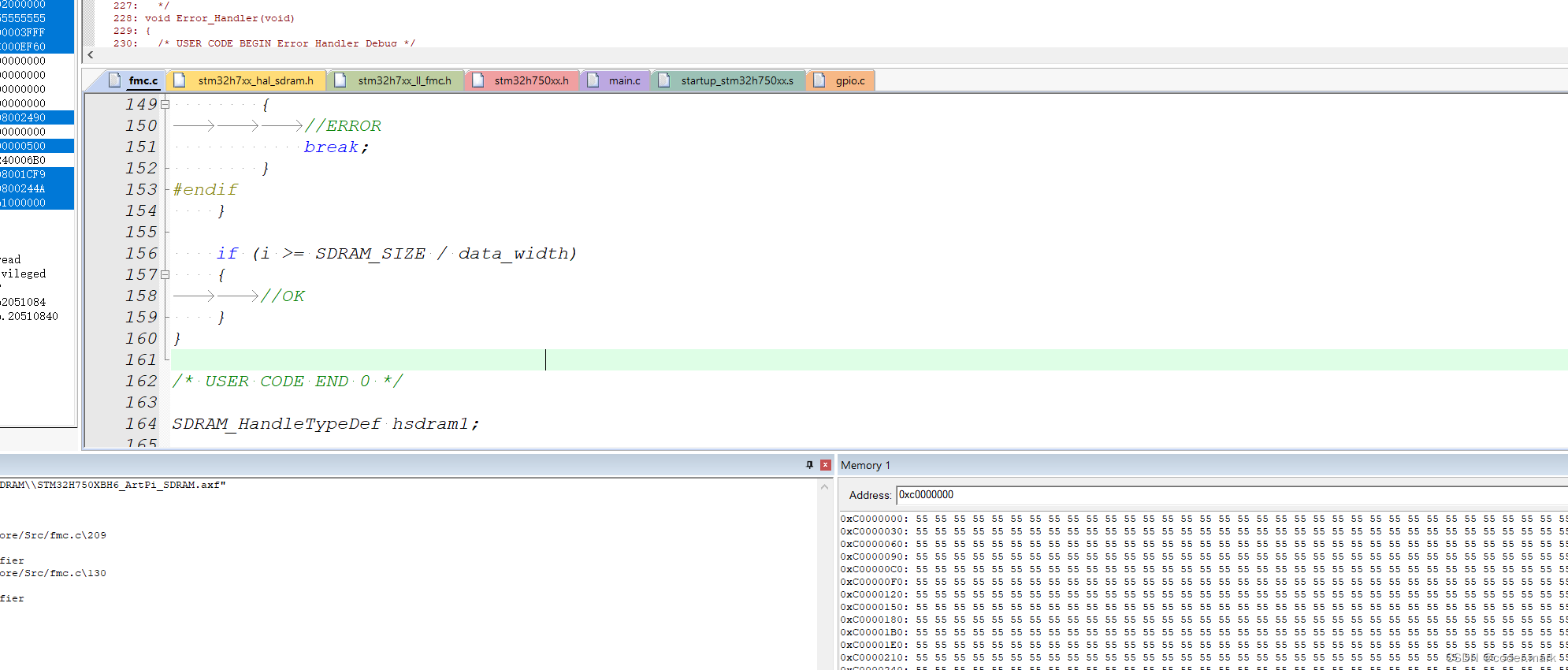 STM32CubeMX SDRAM的使用（二）_sdram timing-CSDN博客