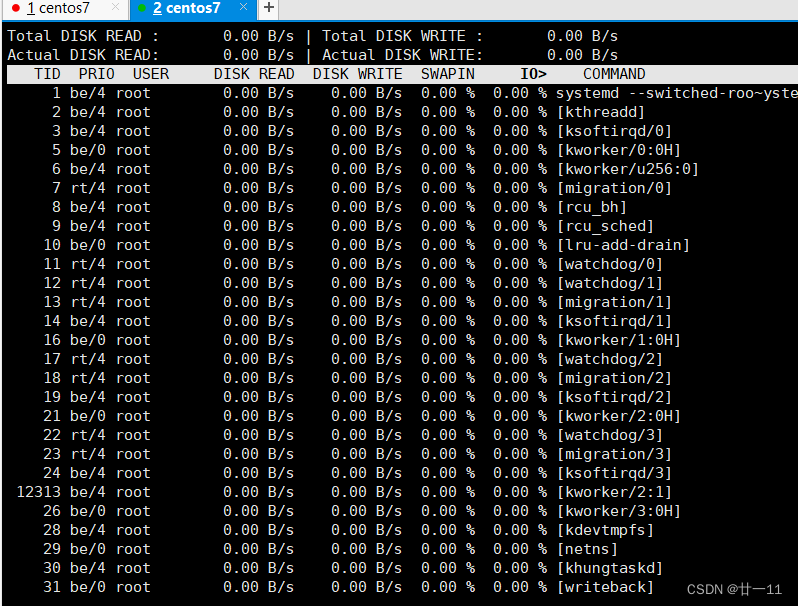 mpstat iostat iotop_mpstat -p all 2 3-CSDN博客