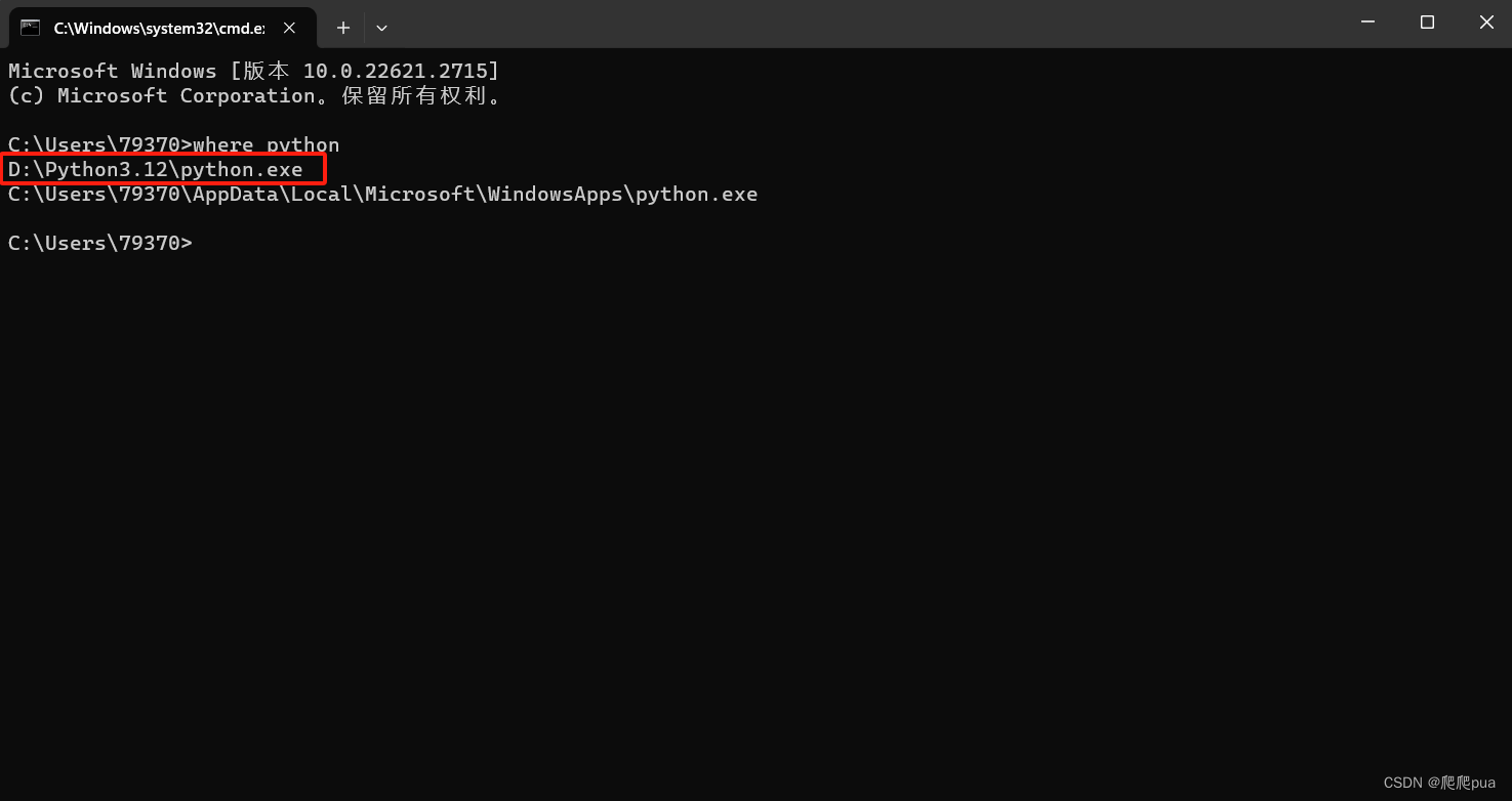 系统Windows11下Python配置环境变量_win11配置python环境变量-CSDN博客