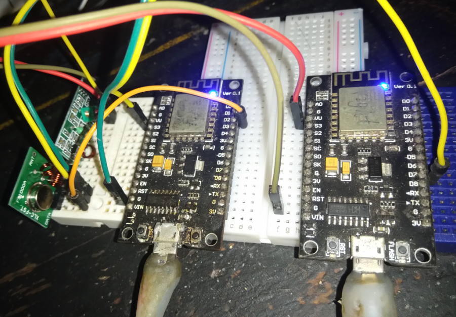 Arduino ESP8266通过 RF433数据收发实验_esp8266 433-CSDN博客