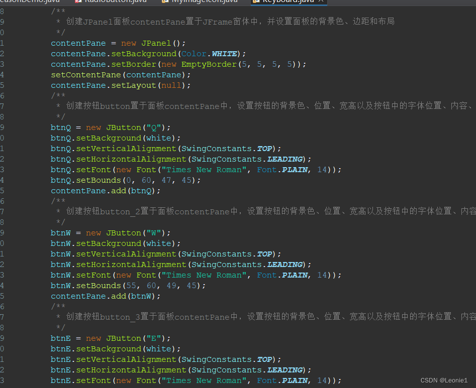 第十八章总结 Swing程序设计_java.swing的类继承关系-CSDN博客