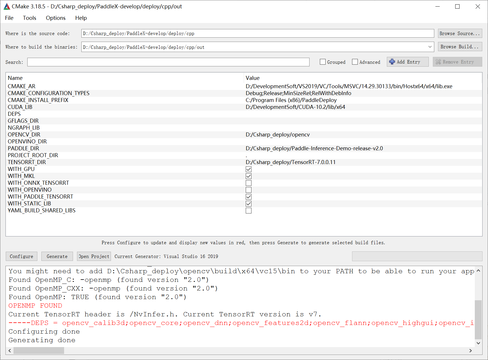 PaddleX 在windows10使用paddle_inference部署C#打包dll全教程_c# paddle-CSDN博客
