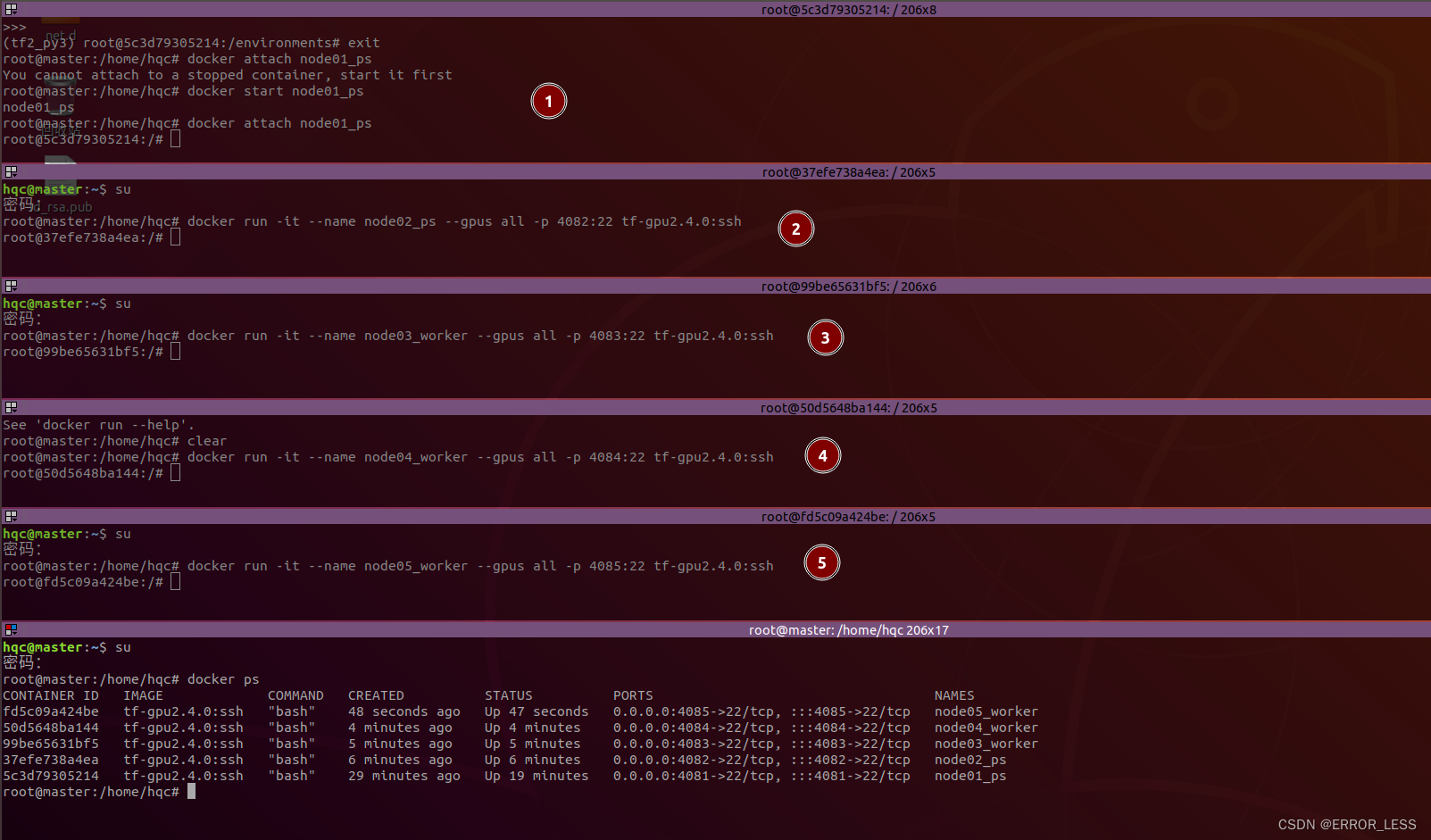 基于Docker配置的tensorflow-gpu环境进行分布式训练_docker 安装tensorflow-gpu-CSDN博客