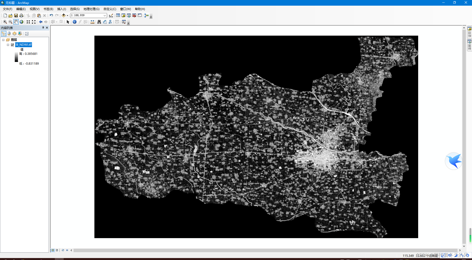 GEE开发之Landsat8计算NDWI和数据分析-CSDN博客