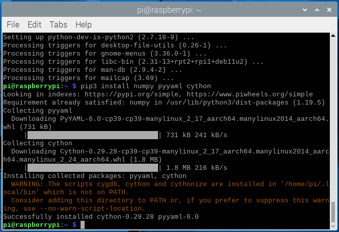 【树莓派入门系列】4 树莓派安装测试torch与torchvision_树莓派安装torch-CSDN博客