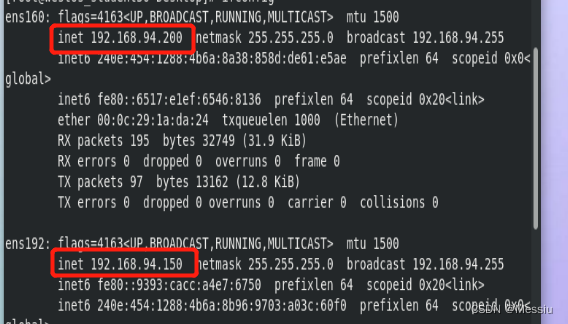 Linux中的网络配置_ens160-CSDN博客