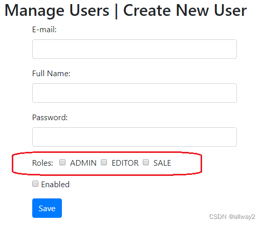 如何使用Spring和Thymeleaf轻松地在HTML表单映射上显示多个复选框_thymeleaf 管理多个html-CSDN博客