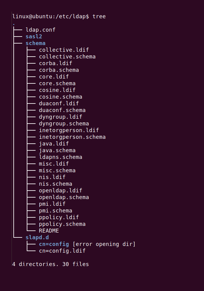 ubuntu下的LDAP搭建配置和测试_ubuntu ldap-CSDN博客