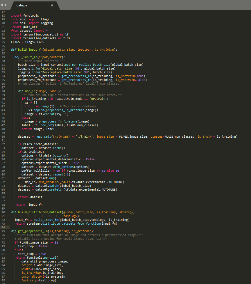 Github代码复现——SimCLR跑自己的数据集（TensorFlow2）_simclr 训练自己的数据-CSDN博客