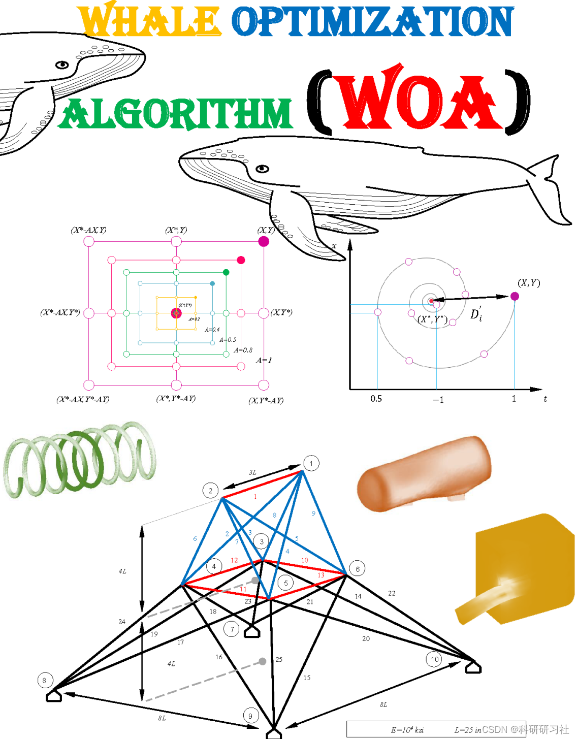 智能优化算法|增强型鲸鱼优化算法 （E-WOA）（Matlab代码实现）-CSDN博客