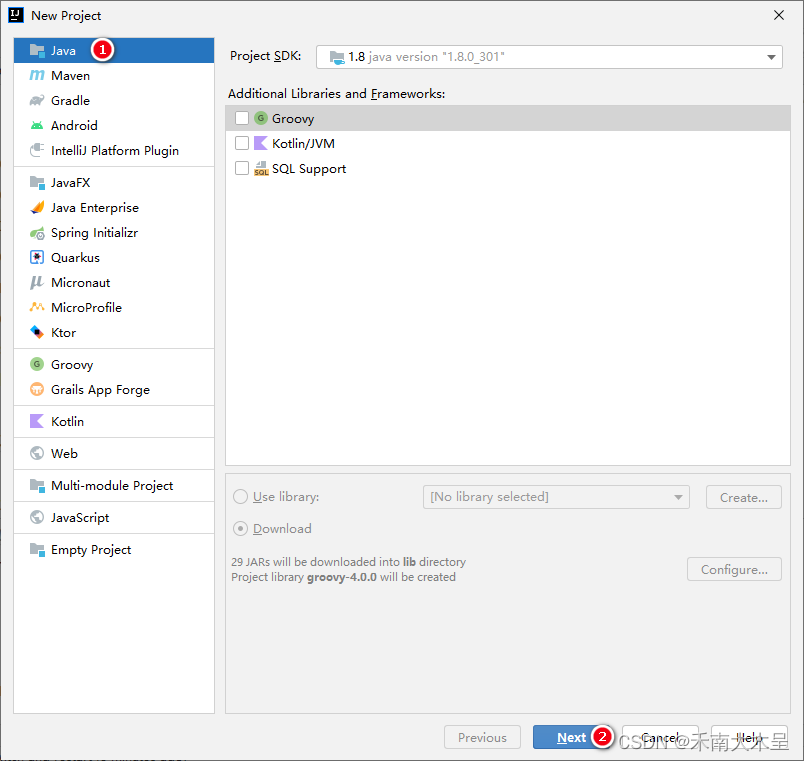 IntelliJ IDEA 2021.3.3 创建Java Web项目的步骤（最新版、超详细）_idea2021.3.3web创建-CSDN博客