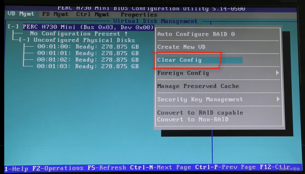 关于戴尔H730服务器的认识及Raid-5配置-CSDN博客