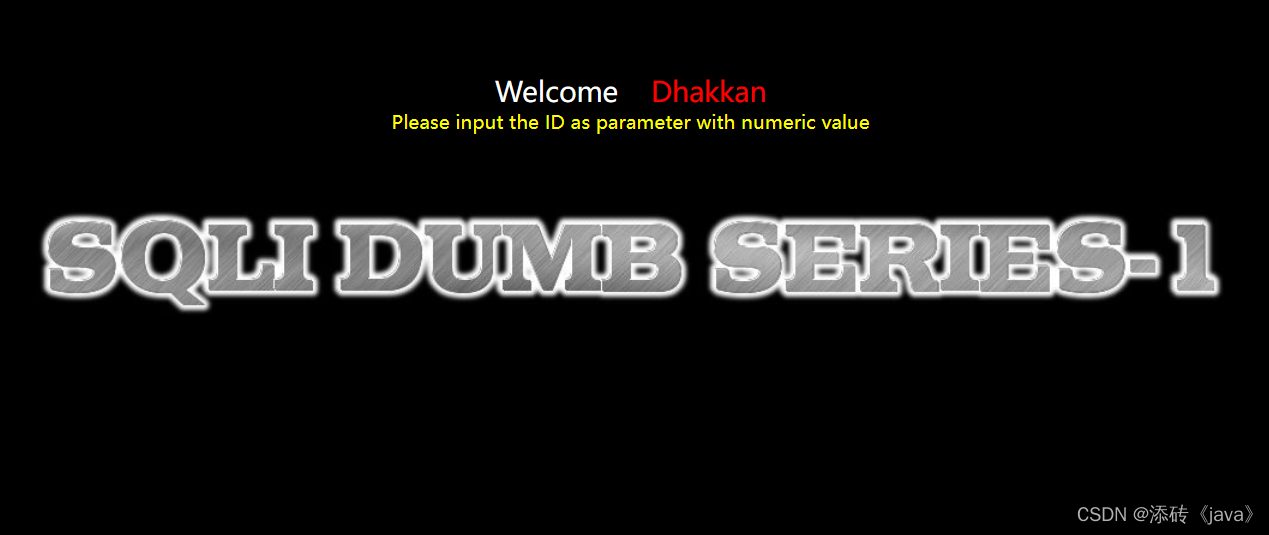 sqli-labs靶场Less-1极其详细练习过程_请完成sqli-labs网站的第一关less1的练习,用sql手动注入方法拿到所有用户账号和密-CSDN博客