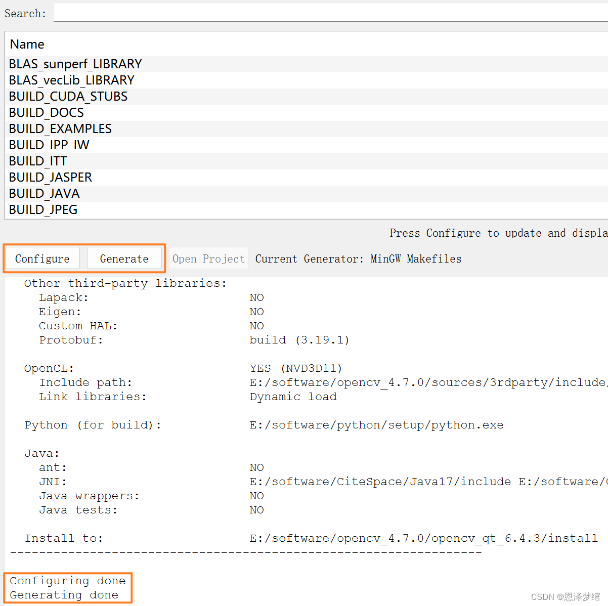 QT6.4.3+Opencv4.7.0配置笔记_opencv4.7.0 mingw-CSDN博客