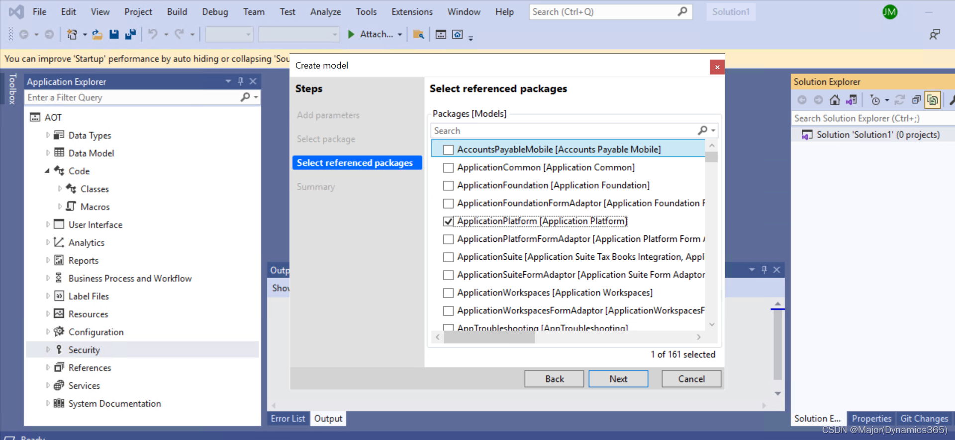 Dynamics 365 Finance and Operations 创建你的第一个项目框架-CSDN博客