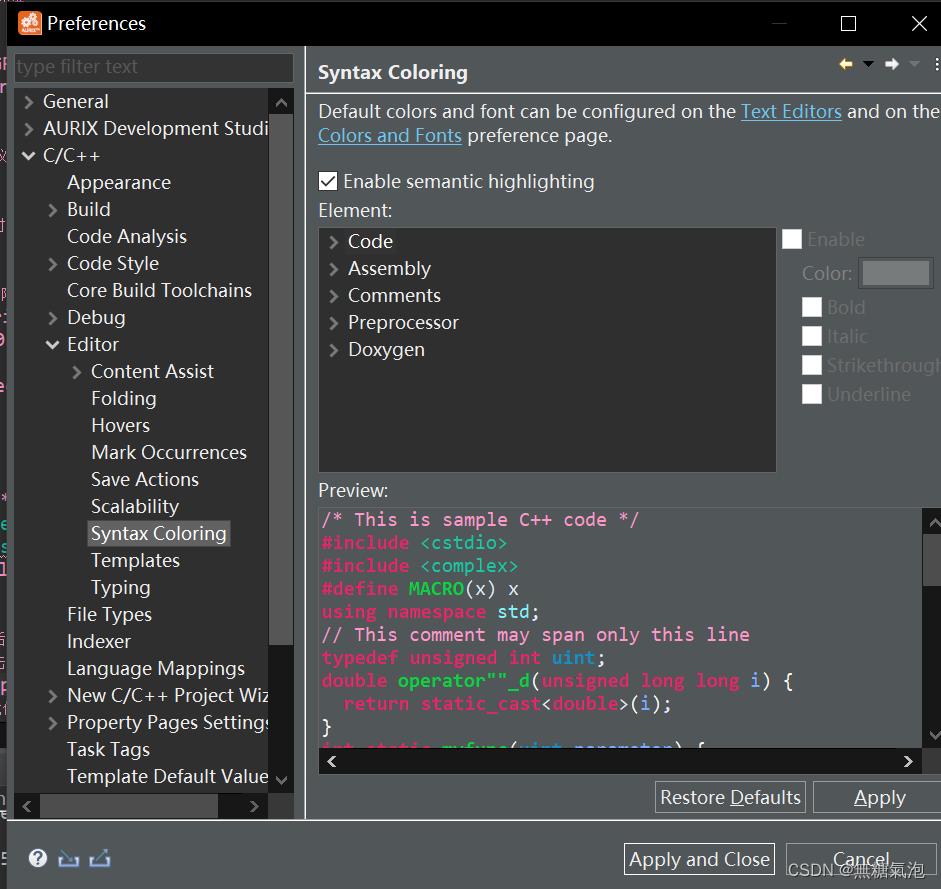 Aurix Development Studio（ADS）使用笔记_ads背景怎么设置为白色-CSDN博客