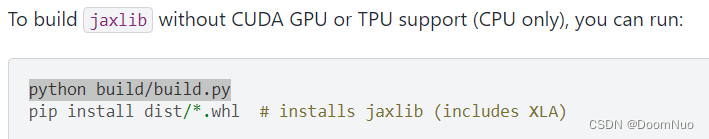 在Ubuntu20.04上进行JAX-0.4.17源码构建_python3.9 适合 jax==0.4.5 的 jaxlib版本-CSDN博客