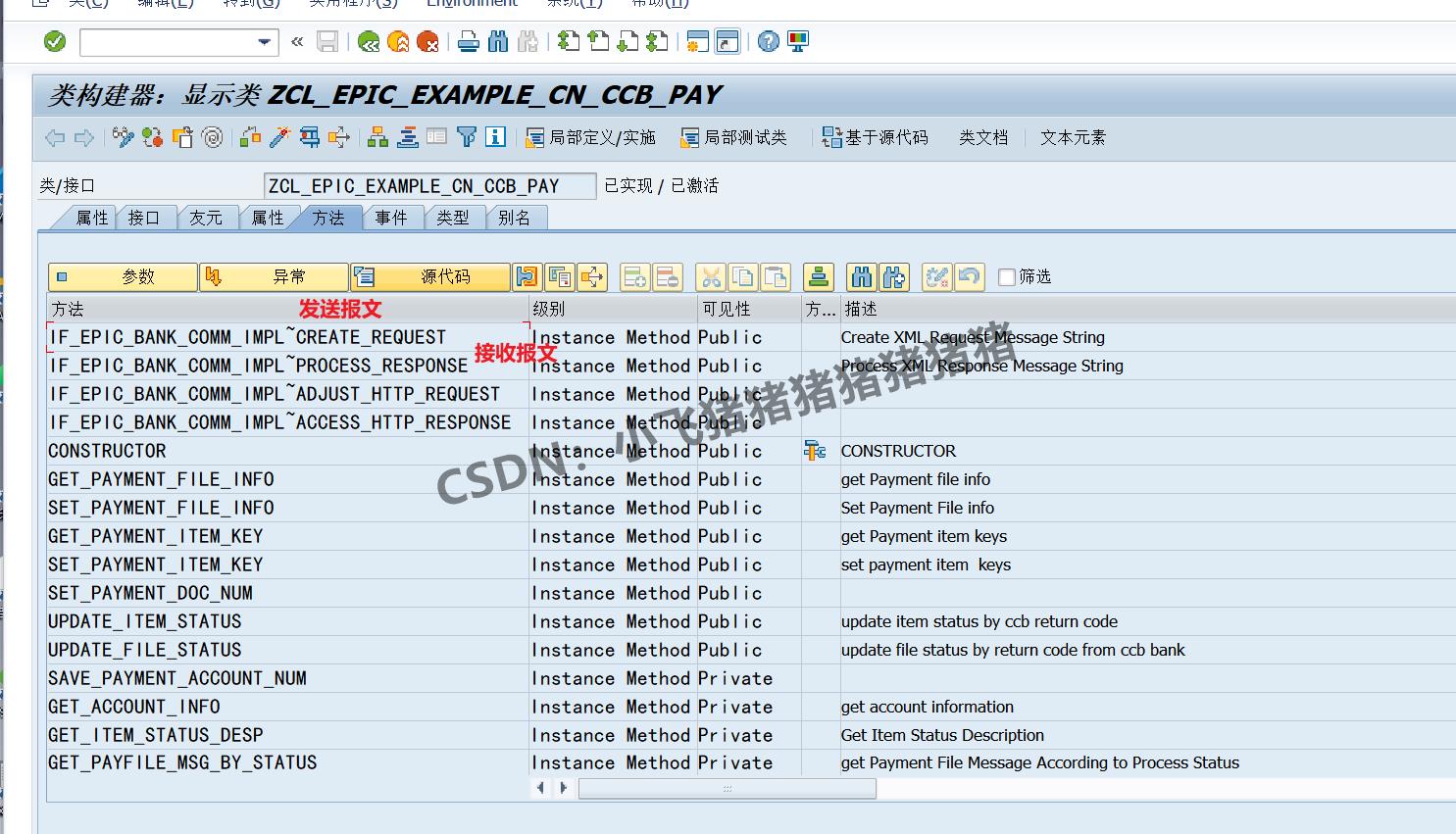 SAP EPIC 银企直连 付款接口（建设银行）_sap epic 报文号-CSDN博客