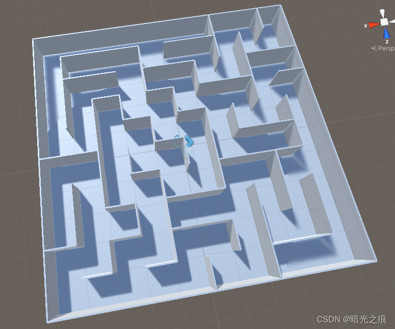 Unity3d Maze 迷宫生成算法unity迷宫地图生成器mazespawner Csdn博客 