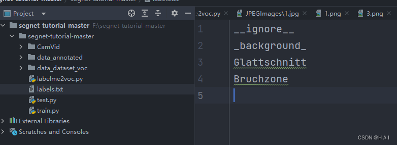 labelme分割数据 单分类 多分类_input annotated directory什么意思-CSDN博客