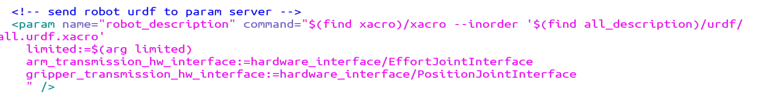 Could not find resource ‘[]‘ in ‘hardware_interface::EffortJointInterface‘._could not find ...