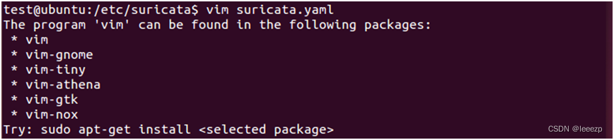 suricata匹配从入门到精通(一)----suricata安装配置及使用-CSDN博客