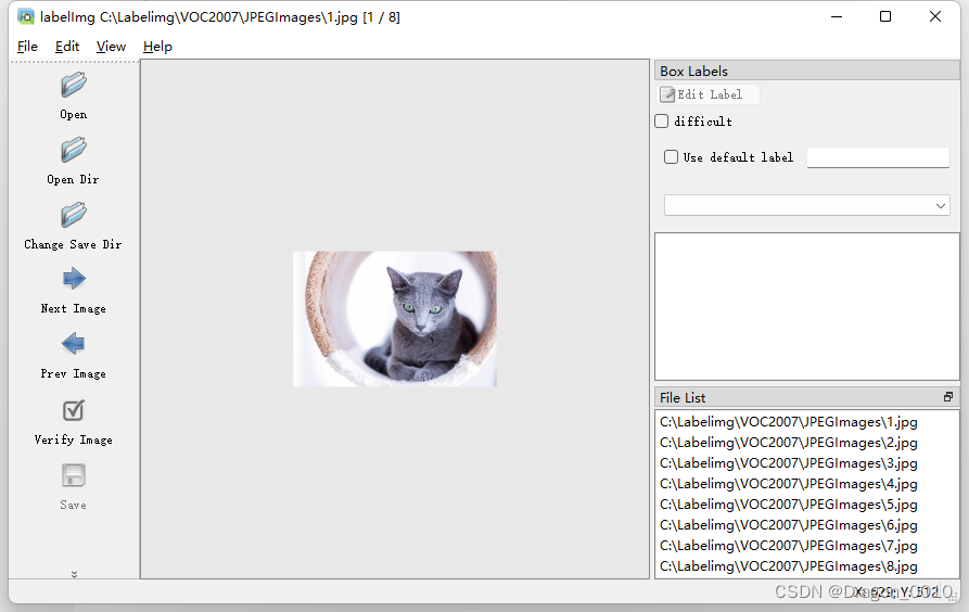使用Labelimg打标教学_图片打标 命令-CSDN博客