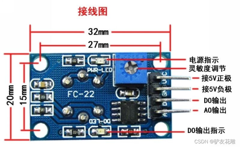 【雕爷学编程】arduino动手做（65） Tcrt5000红外寻迹传感器模块3tcrt5000红外传感器 Csdn博客