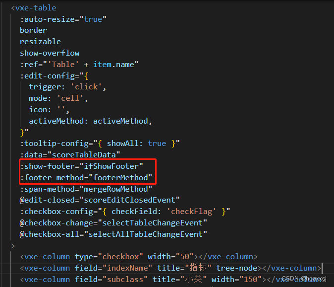 Vxe-table使用技巧总结-CSDN博客