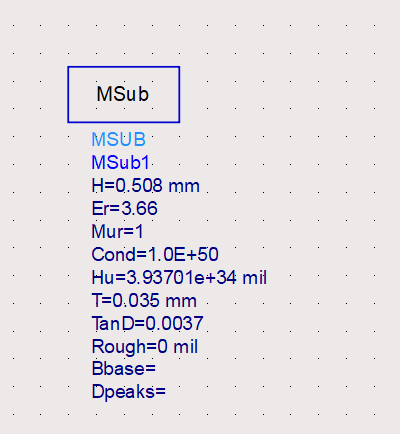 06、ADS使用记录之分布式参数匹配_射频电路中msub是什么-CSDN博客