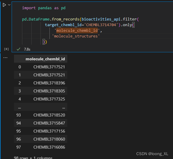 chembl_webresource_client 包数据接口下载chembl数据库；ZINC数据库下载、simles获取_loong_XL的博客-CSDN博客